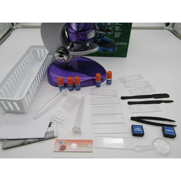 Edu Science | Other | Edu Science Microscope Set With Slides Specimen ...